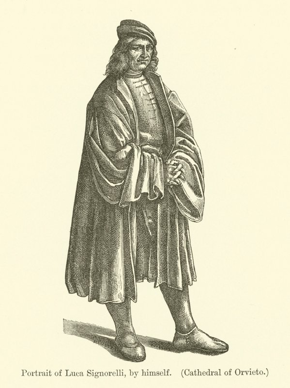 Self-portrait of Italian Painter Luca Signorelli