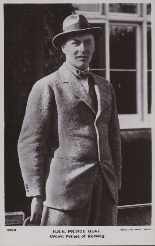 Prince Olaf, Crown Prince of Norway, Later King Olav V