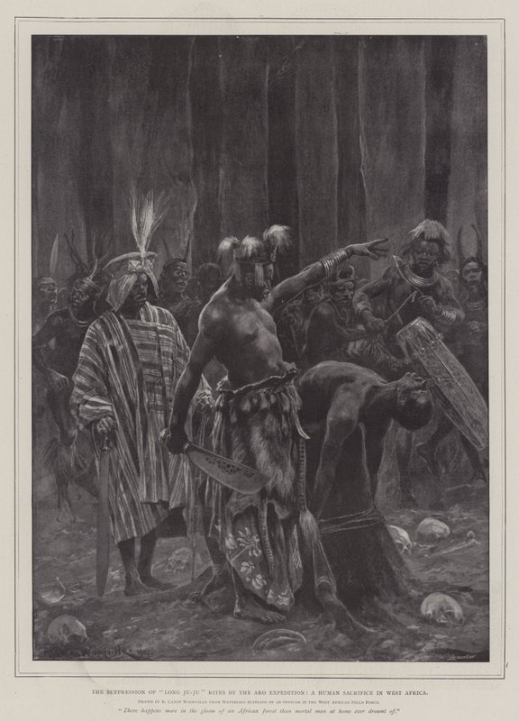 The Suppression of Long Ju-Ju Rites by the Aro Expedition, a Human ...
