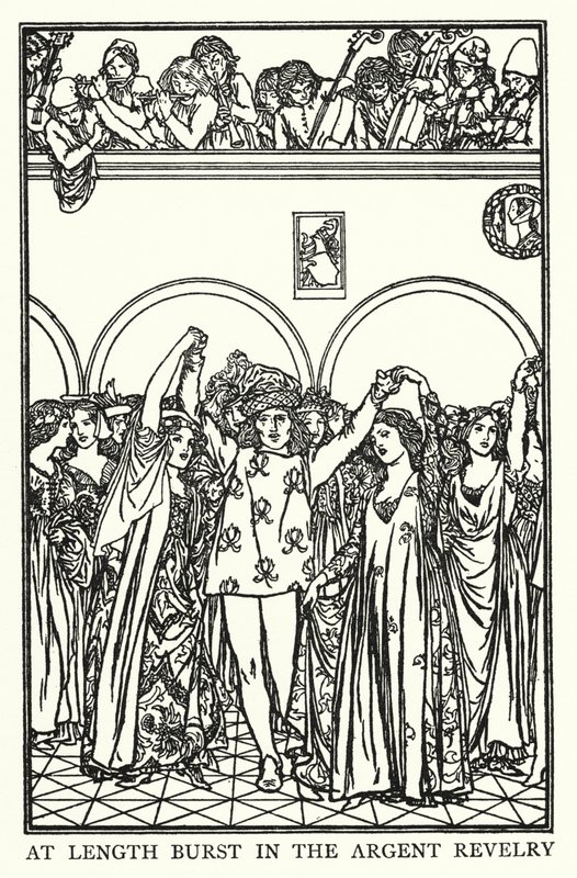 Illustration for Poems by John Keats: The Eve of St Agnes