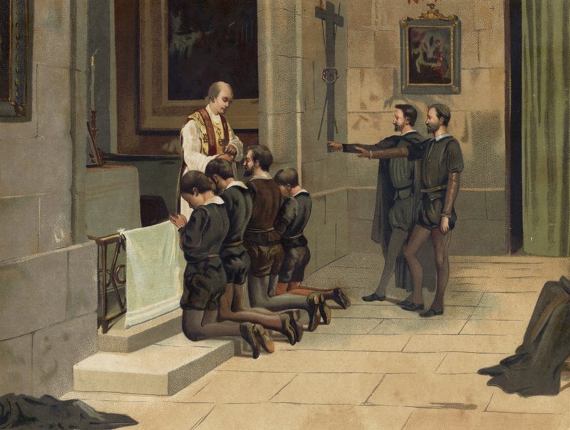 St Ignatius of Loyola, founder of the Jesuits