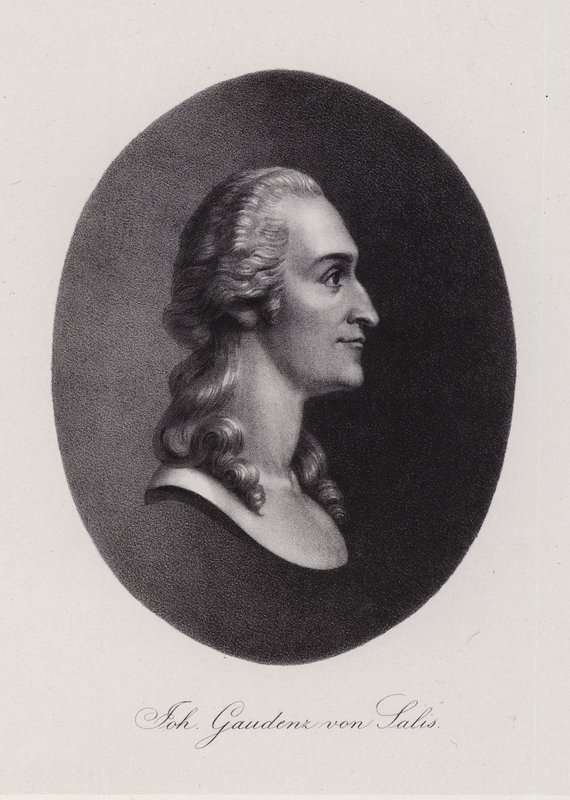 Johann Gaudenz von Salis-Seewis, Swiss poet by Swiss School