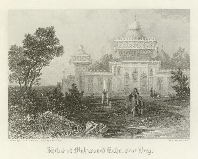 Shrine of Mohammed Khan, near Deeg, India