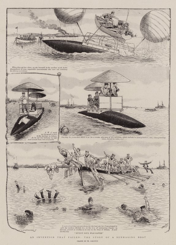 An Invention that failed, the Story of a Submarine Boat